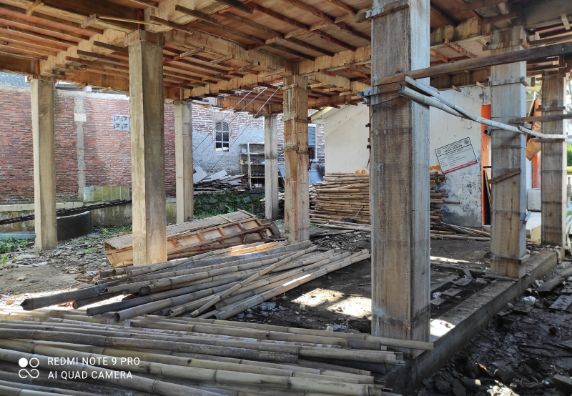 Capaian Progres Pembangunan PKD/Polindes Tahap 1 Mencapai 50%