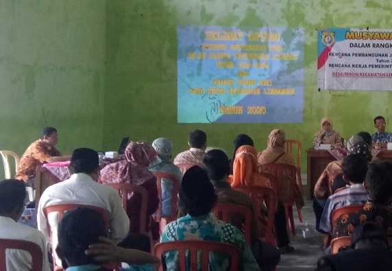 MUSDES PERON DALAM RANGKA PENYUSUNAN RPJMDES 2020-2026