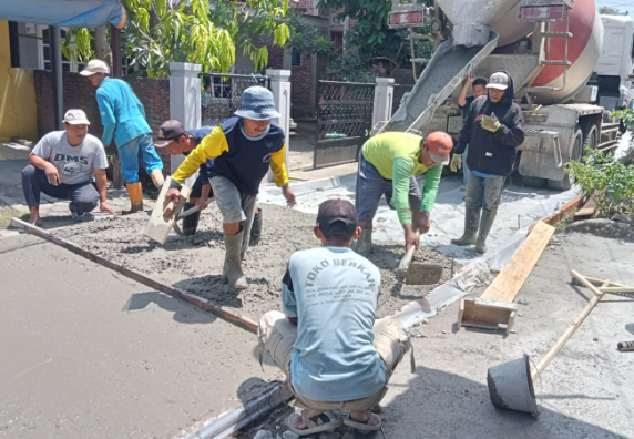 Cepiring - Selesaikan Betonisasi Lancarkan Transportasi