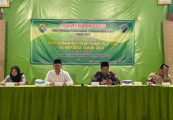 MUSRENBANG DESA METESEH DALAM PENYUSUNAN RKP DESA TA 2023 DAN DU RKP ...