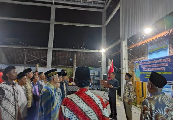 PENGESAHAN PENGANGKATAN LKD ( LEMBAGA KEMASYARATAN DESA ) DESA KARANGMULYO