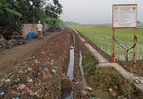 Juwiring - Pembangunan Talud Jalan