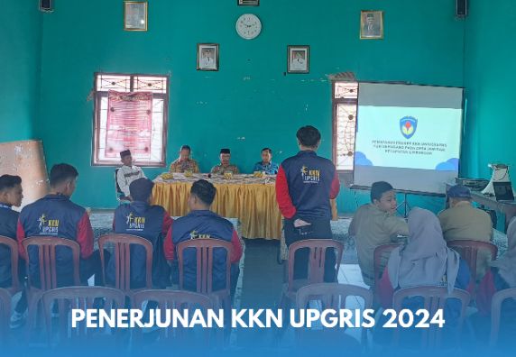 PENERJUNAN KKN UPGRIS 2024