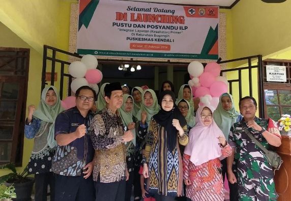 LAUNCHING PUSTU DAN POSYANDU ILP DI KANTOR KELURAHAN BUGANGIN