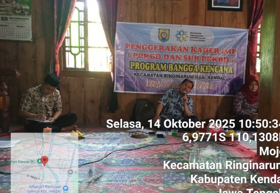 PERTEMUAN PPKBD BULAN OKTOBER DI DESA MOJO