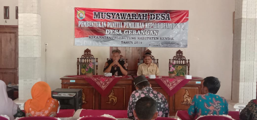 PEMBENTUKAN PANITIA PEMILIHAN KEPALA DESA (P2KD)